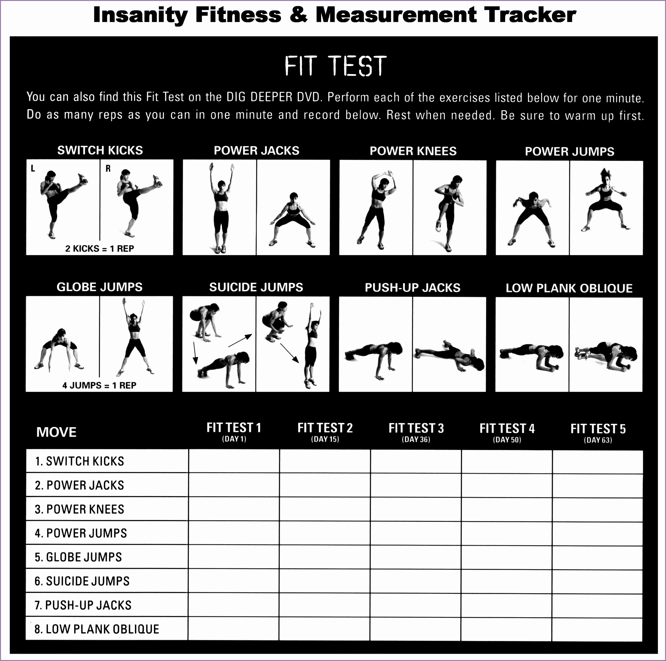 5 Fitness Test Insanity Work Out Picture Media Work Out Picture Media 5 Fitness Test Insanity Work Out Picture Media Work Out Picture Media