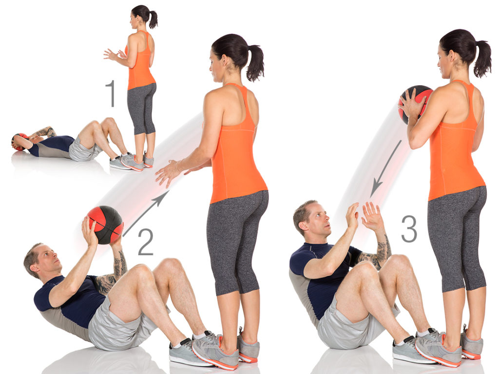 Medicine Ball Sit-Ups: The Ultimate Core Exercise - Work Out Picture ...