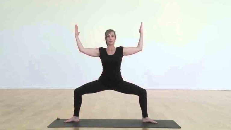 modifications and variations for practicing goddess squat pose de ...
