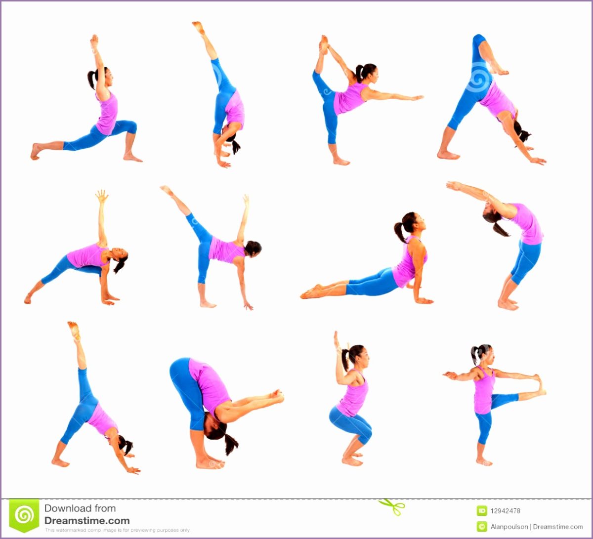 Free Yoga Poses 11951300lliwxd Inspirational Yoga Poses Stock Photo ...